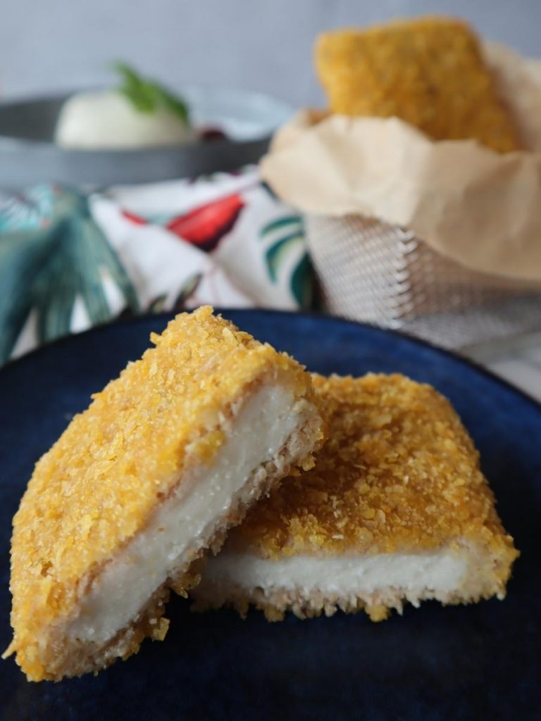 Mozzarella in Carrozza - Ricetta Vegana