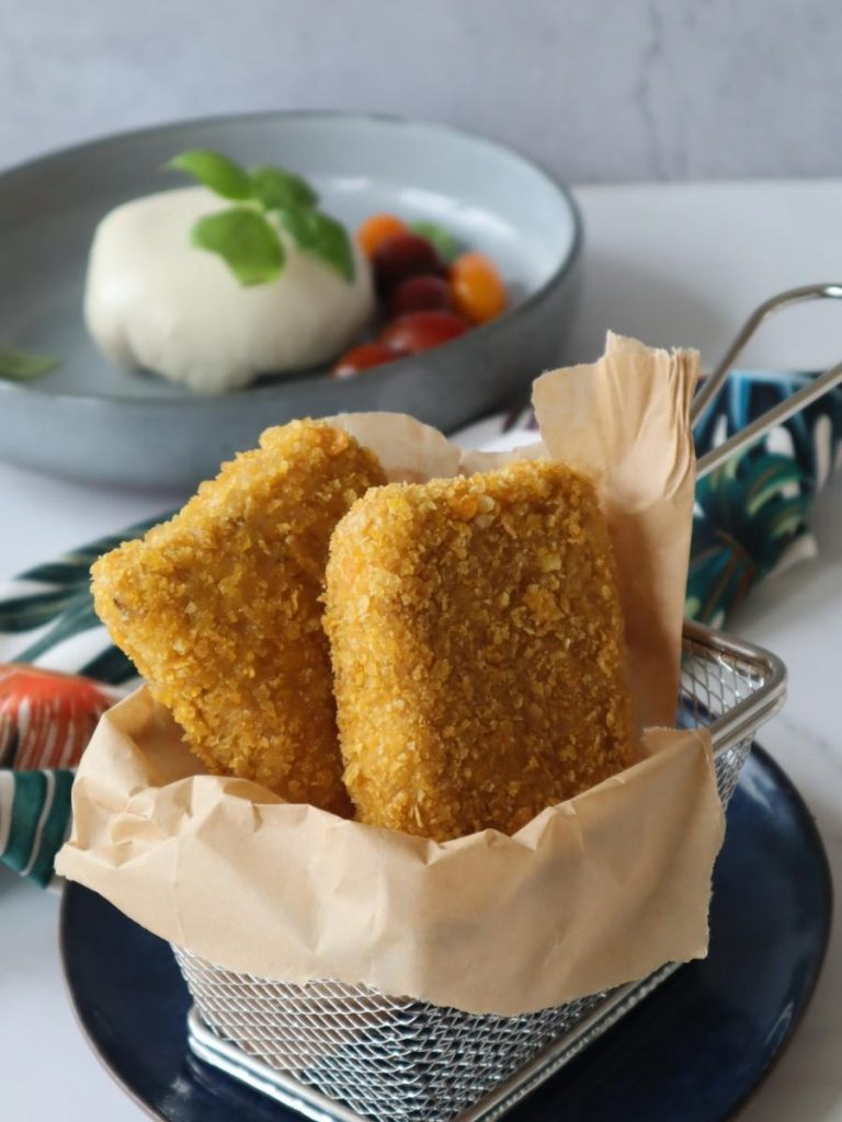 Mozzarella in Carrozza - Ricetta Vegana